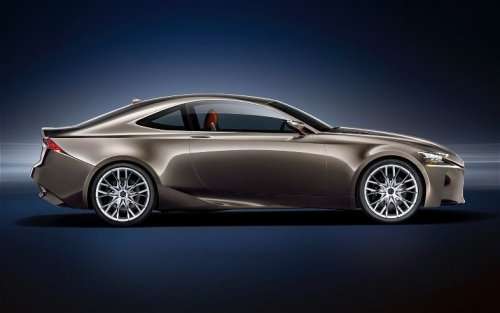 Lexus LF-CC concept side view | Torque News
